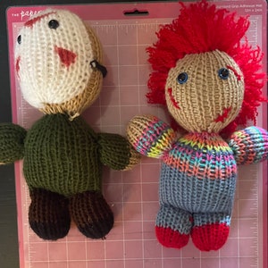 Knitting Machine Patterns for Slasher Dolls - Etsy