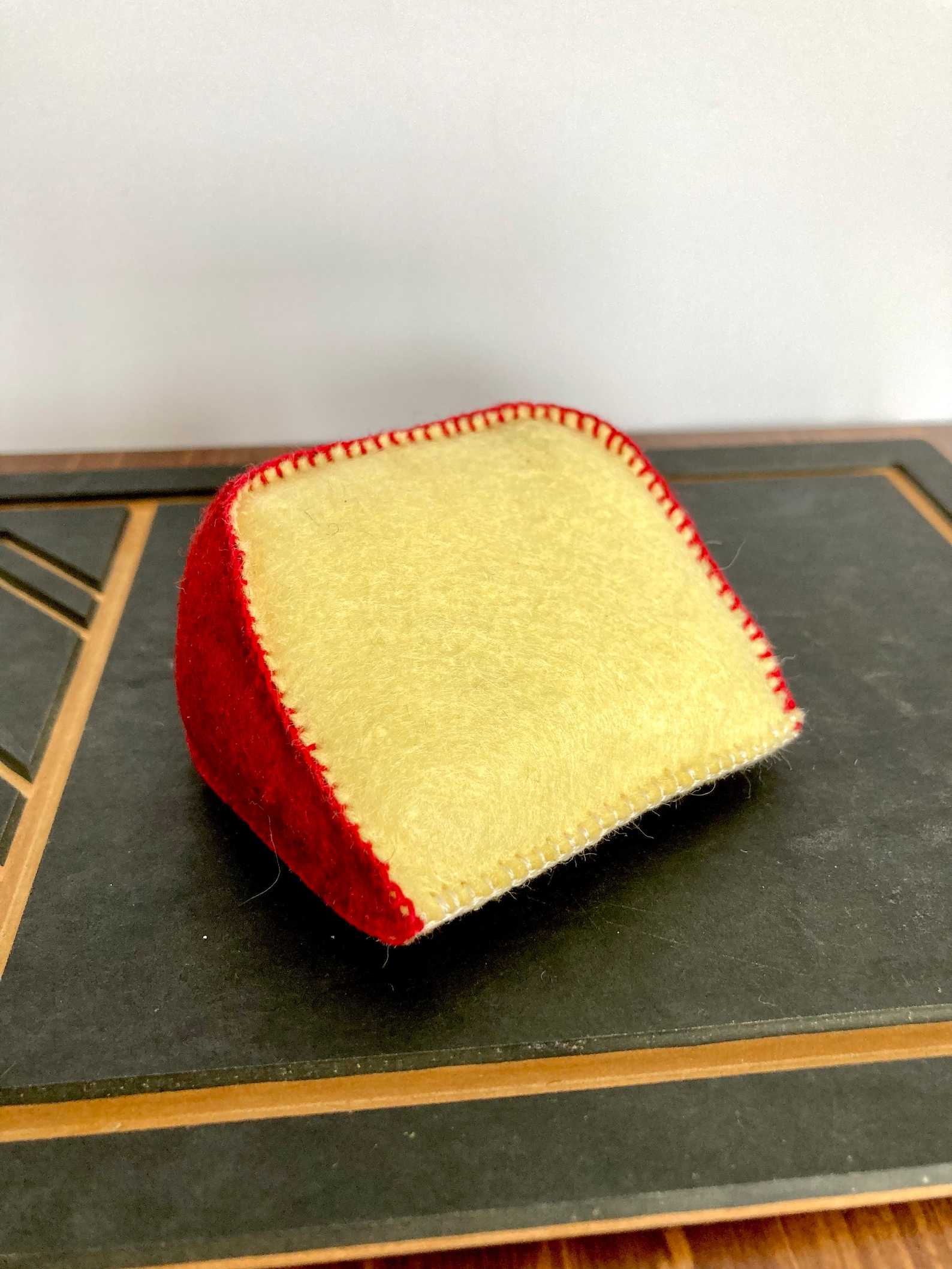 Handmade Felt Cheese Pair | Play Cheese Set | Pretend Play Kitchen Food ...
