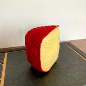 Handmade Felt Cheese Pair | Play Cheese Set | Pretend Play Kitchen Food ...