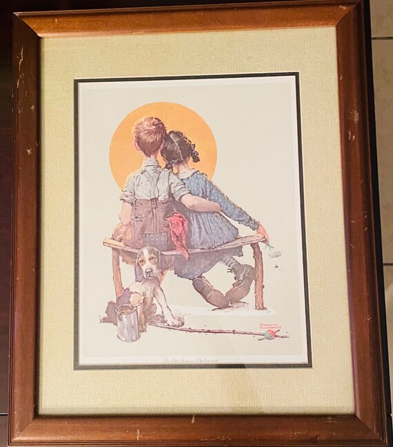 Vintage Norman Rockwell “The Rookie” Red Sox Art Shirt - Gem