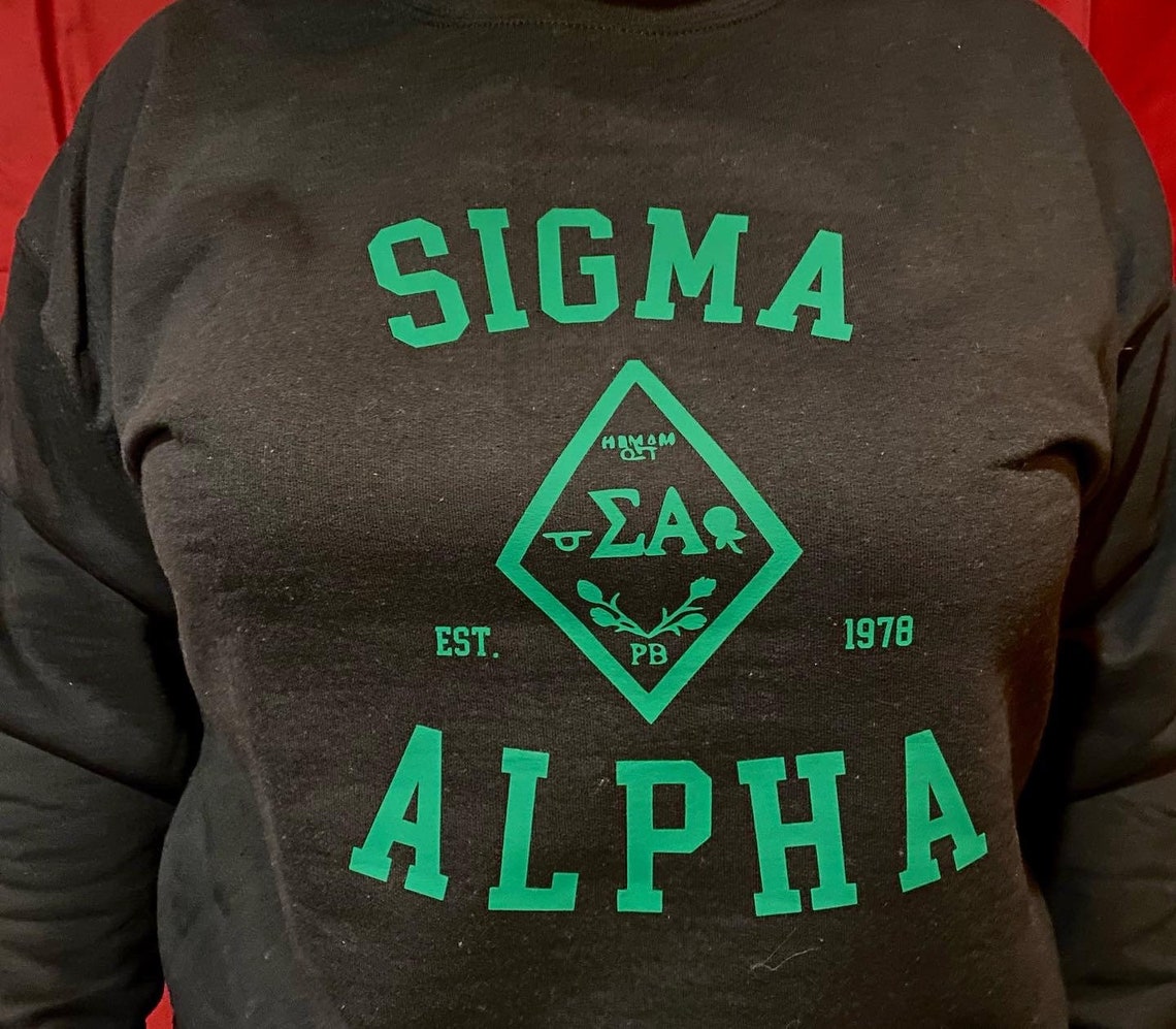 Collegiate Sigma Alpha - Etsy