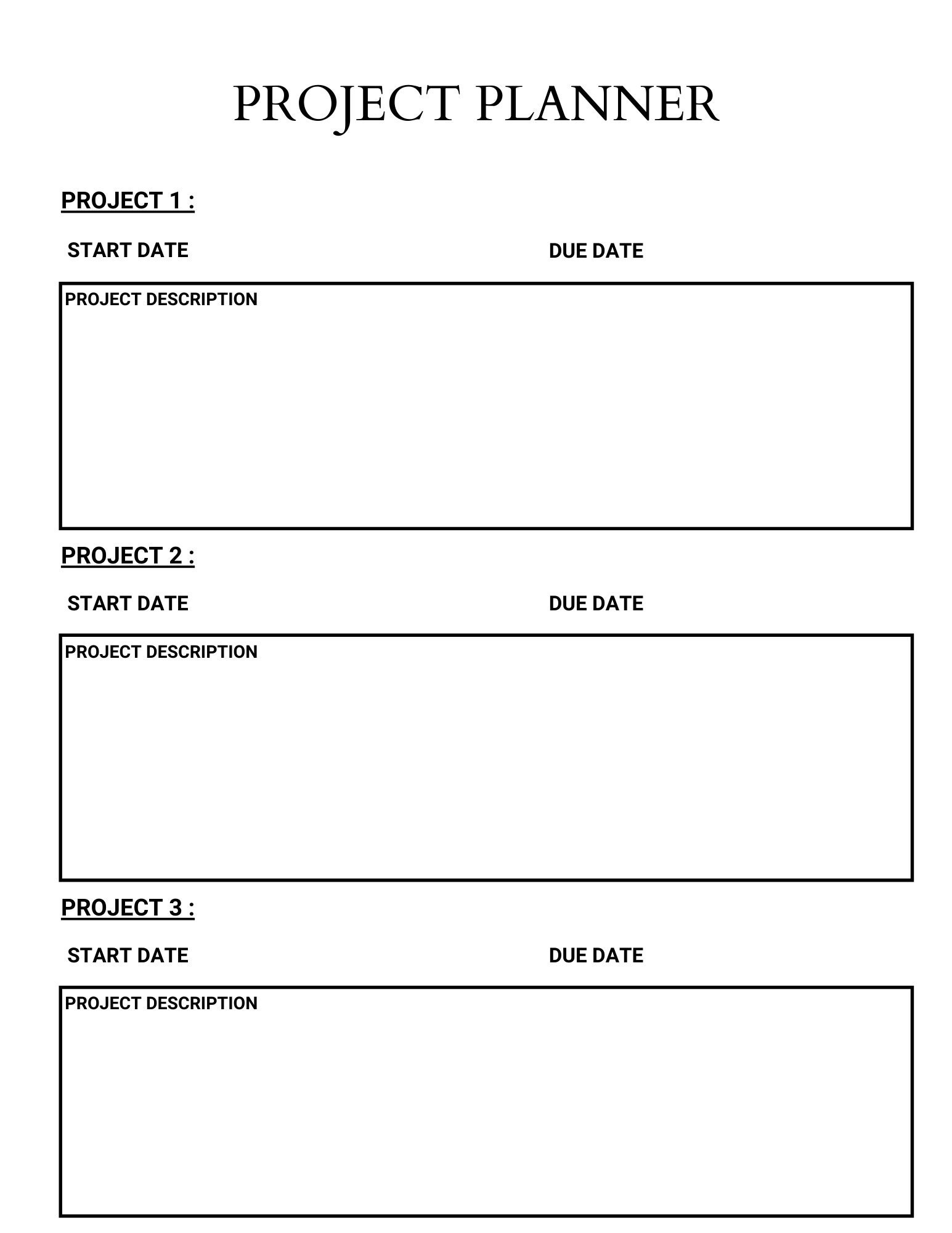 Project,project Planner, Office Project, Work From Home, Manager ...