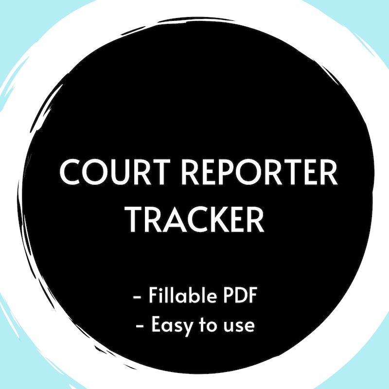 Court Reporter - Etsy