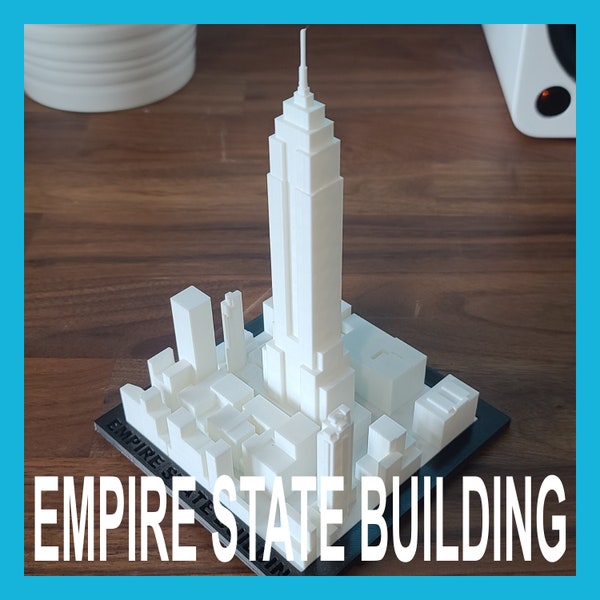 3d Printed Model Buildings - Etsy