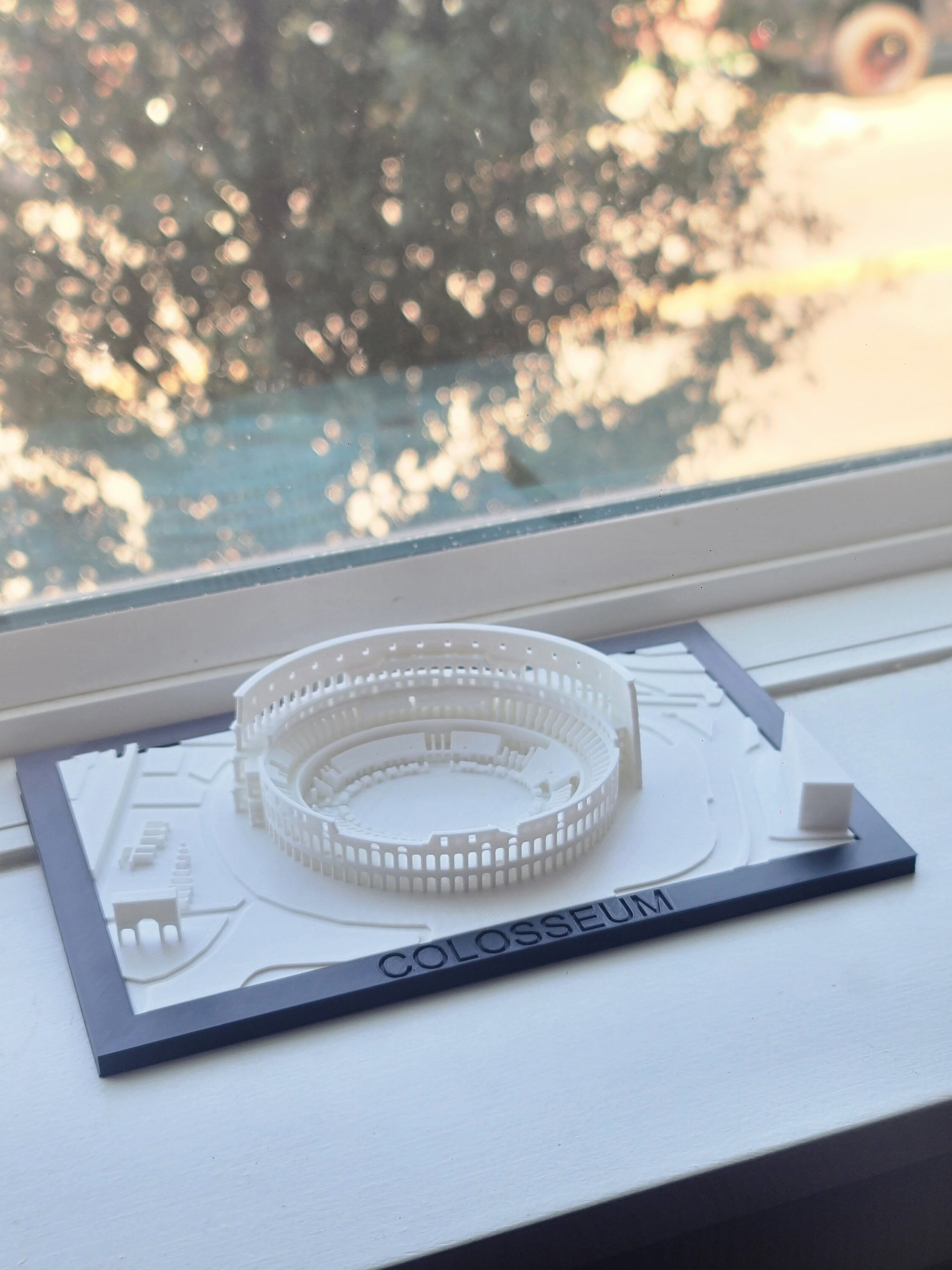 3d-printed ROMAN COLOSSEUM Model Eco-designed Rome Italy - Etsy
