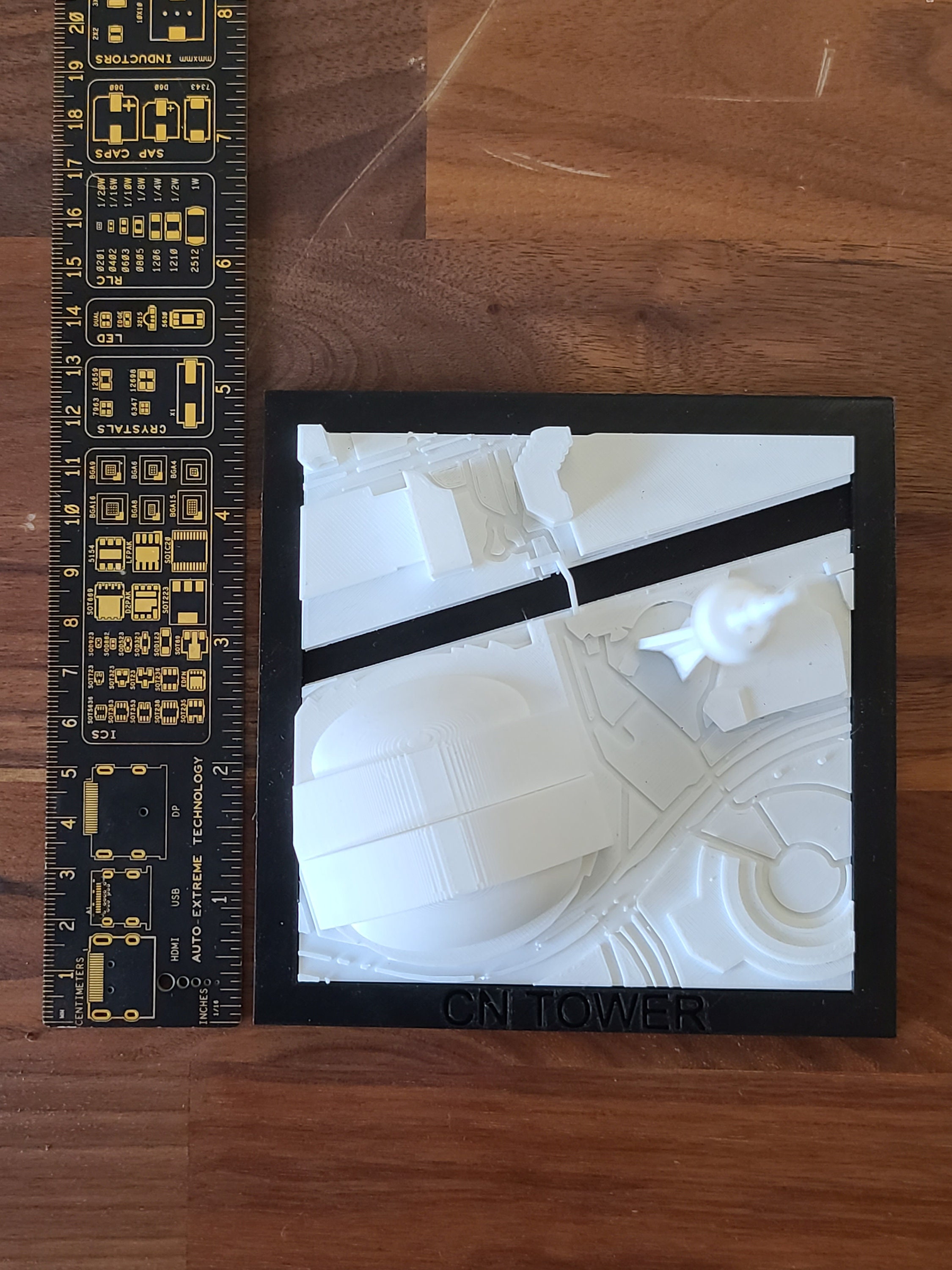 3d-printed CN TOWER Model Eco-designed Toronto Canada Monument ...