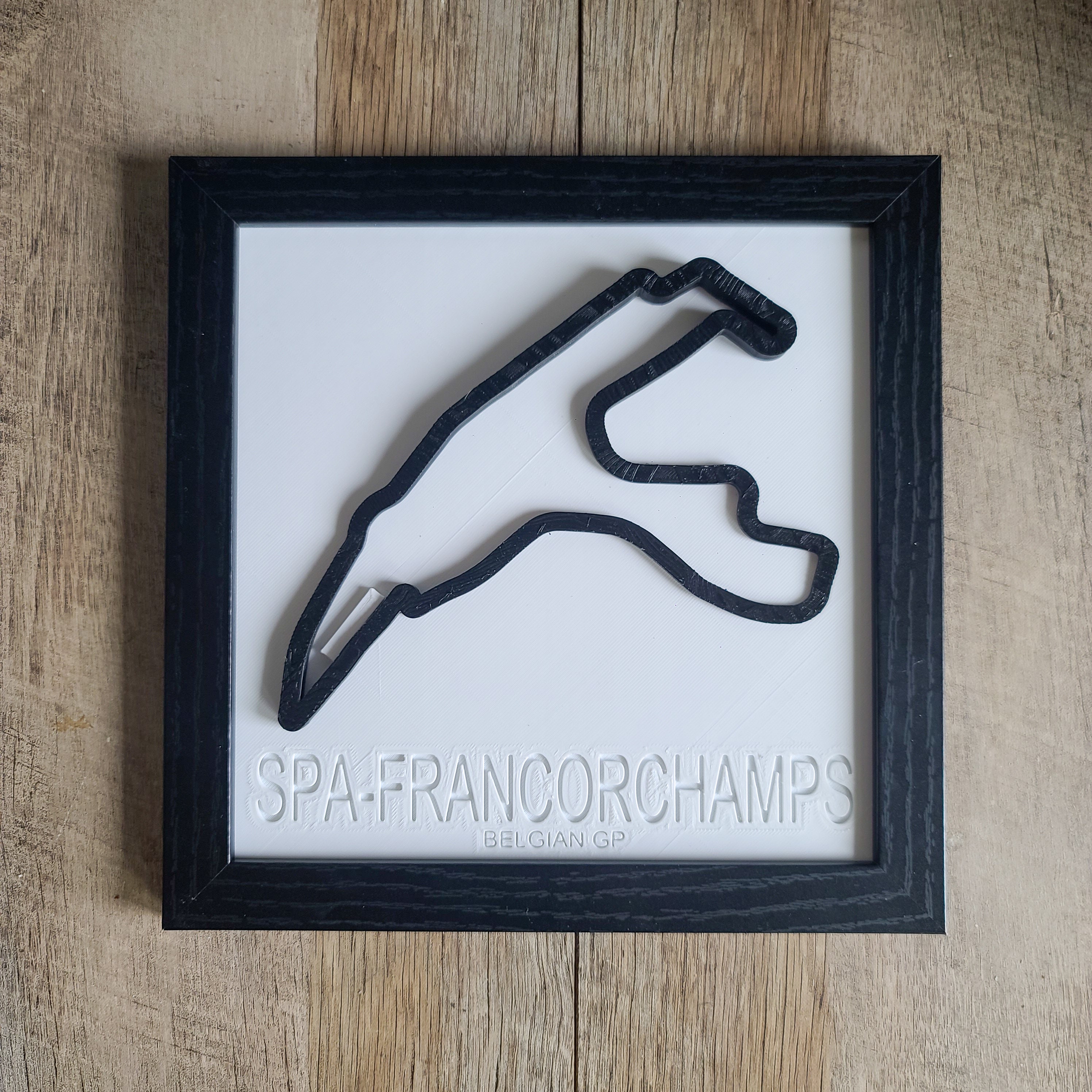 SPA-FRANCORCHAMPS 3d-printed Minimal Formula 1 Track - Etsy
