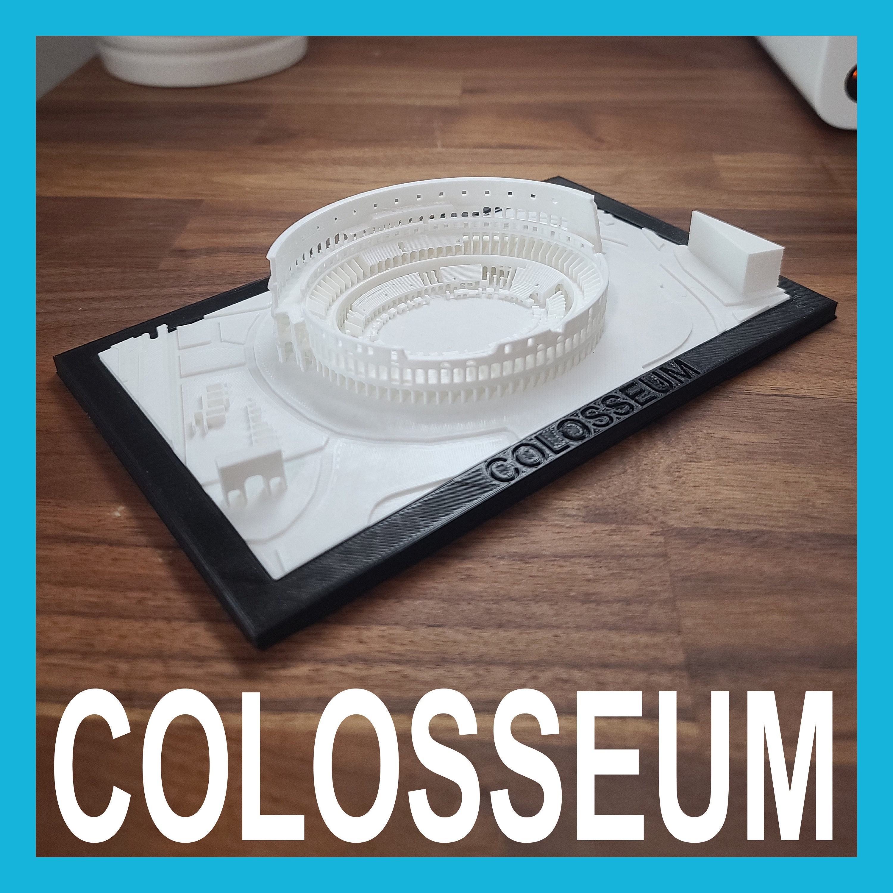 3d-printed ROMAN COLOSSEUM Model Eco-designed Rome Italy - Etsy