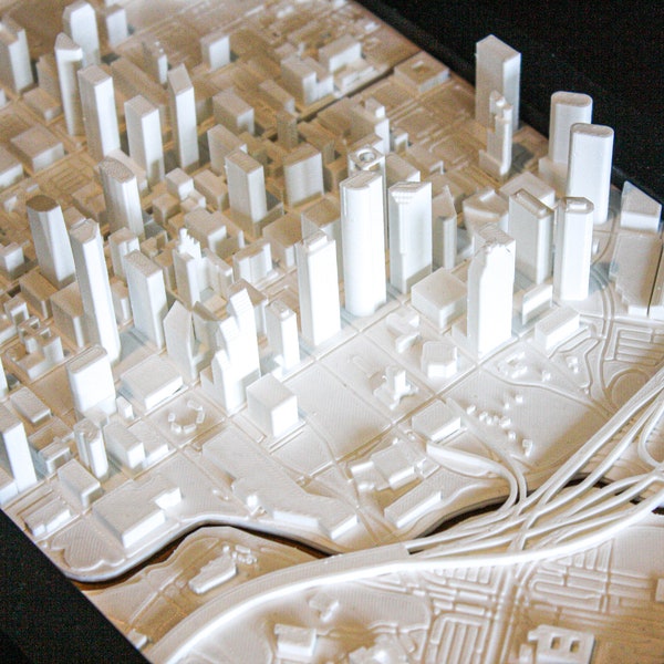 3d Printed City Frame - Etsy