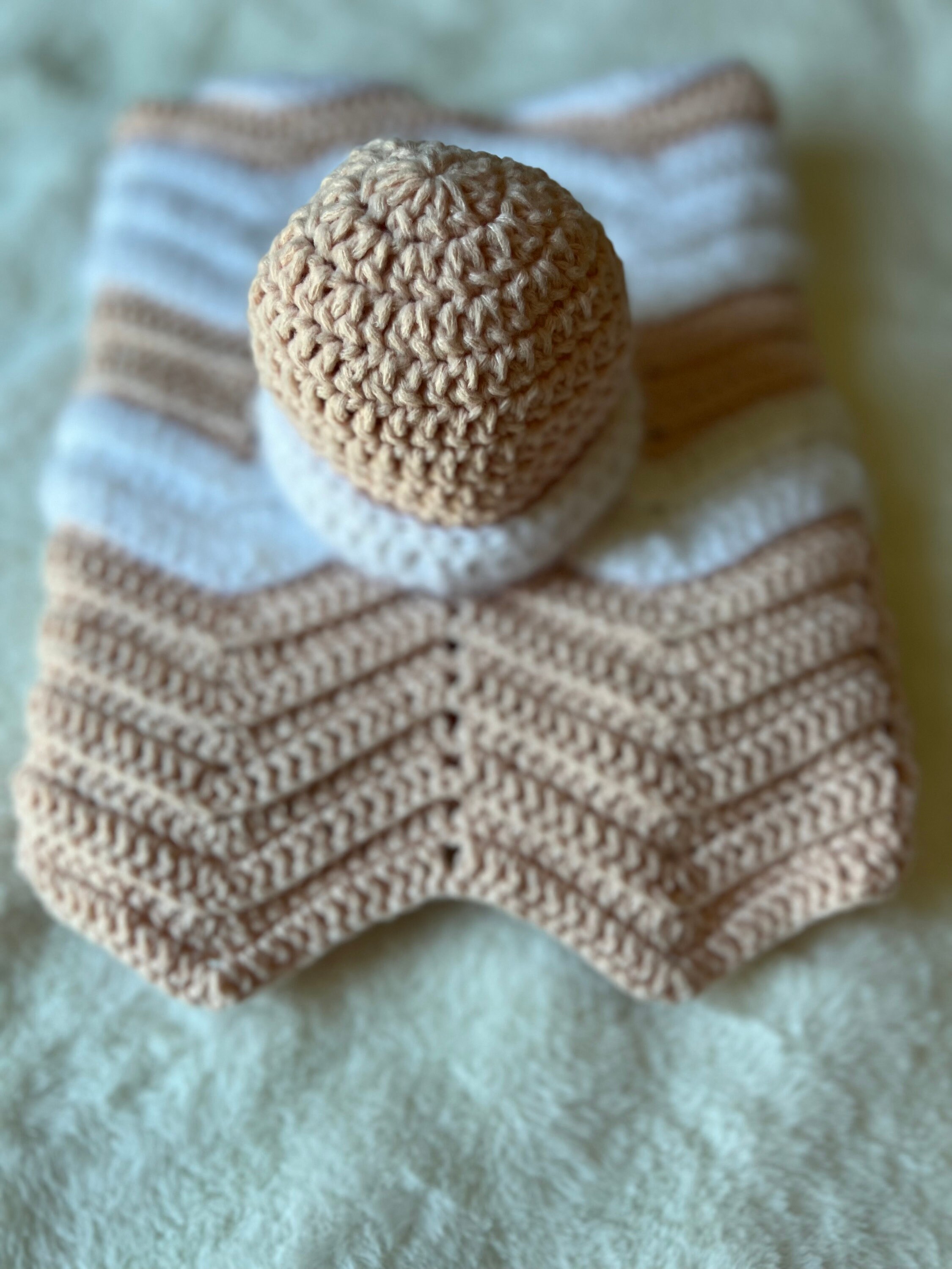 Ethereal Dreamy Baby Blanket and Infant Beanie Hat Set - Etsy