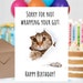 Funny Printable Cat Birthday Card | Birthday Gift for Cat Mom, Cat Lady ...