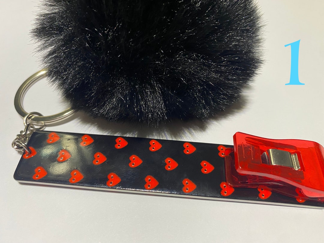 Credit Card Grabber and Key Chain (acrylic) - Etsy