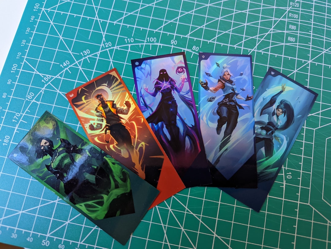 Unstoppable Jett, Reyna, Phoenix, Viper, Sage HOLOGRAPHIC Valorant ...