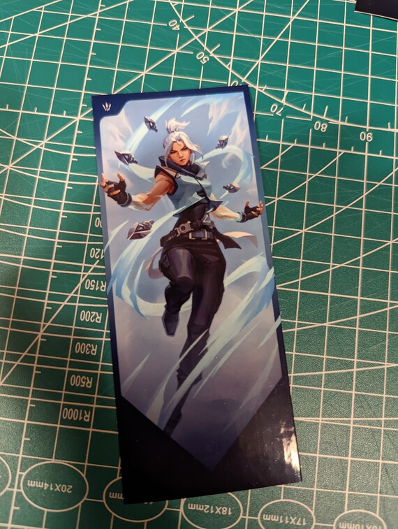 Unstoppable Jett Valorant Player Card Sticker 3.5 x - Etsy Schweiz