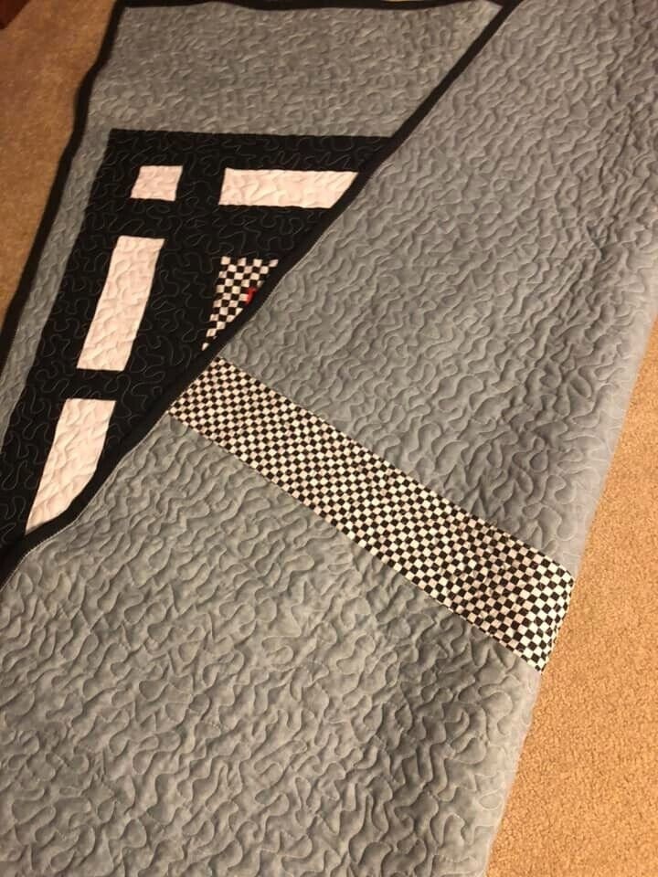 Twin Size Race Car Handmade Quilt 57 X 84 Inches - Etsy