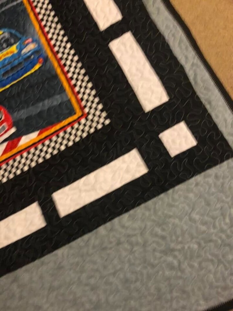 Twin Size Race Car Handmade Quilt 57 X 84 Inches - Etsy
