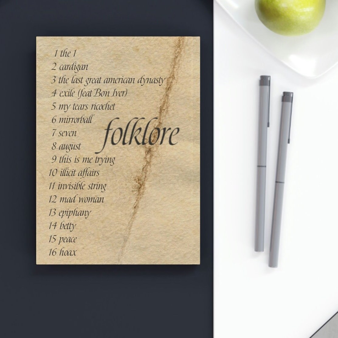 Folklore Journal Folklore Taylor Swift Taylor Swift Journal Folklore ...