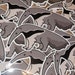 Cute Giant Anteater Die-cut Vinyl Sticker | Wildlife Animal Sticker for ...