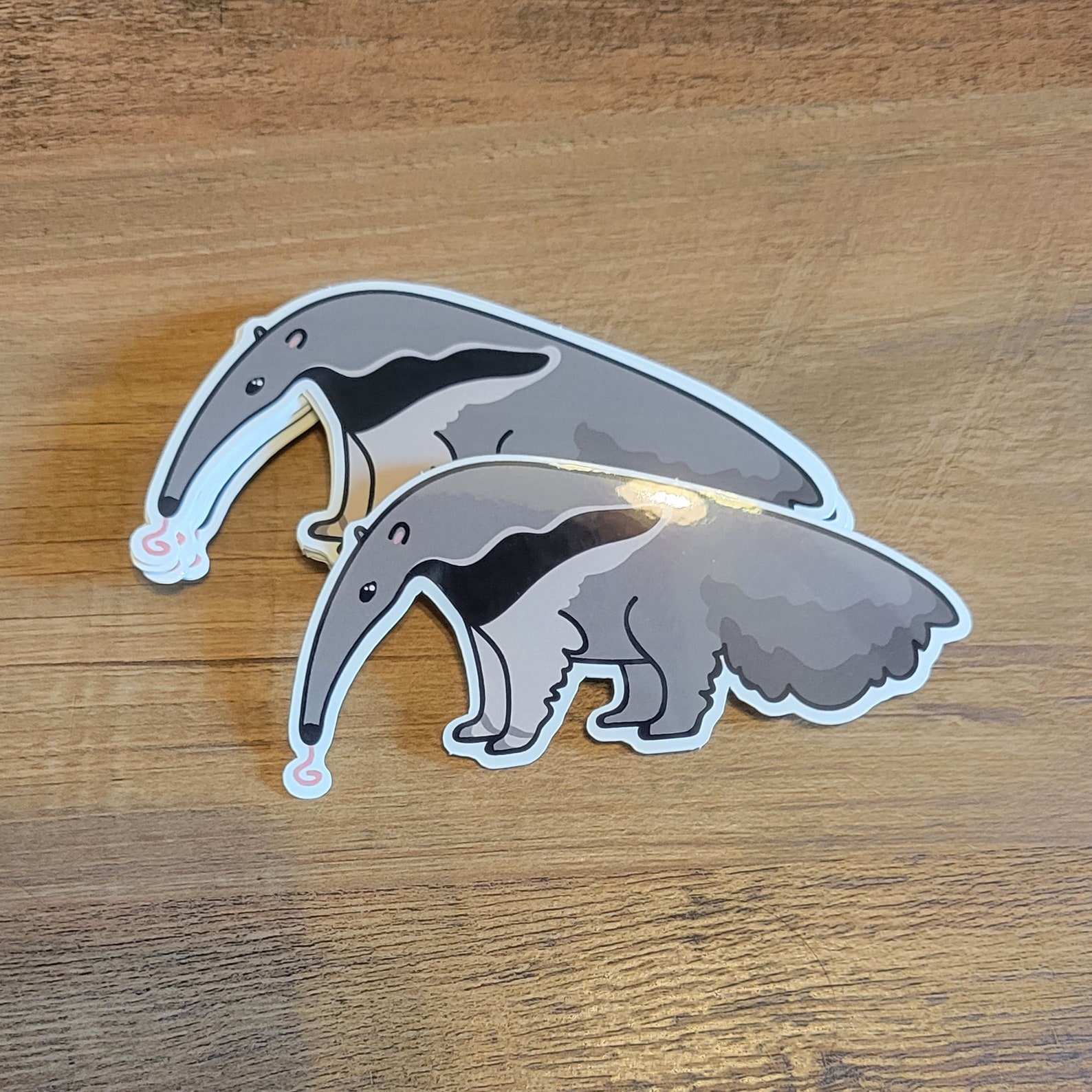 Cute Giant Anteater Die-cut Vinyl Sticker | Wildlife Animal Sticker for ...