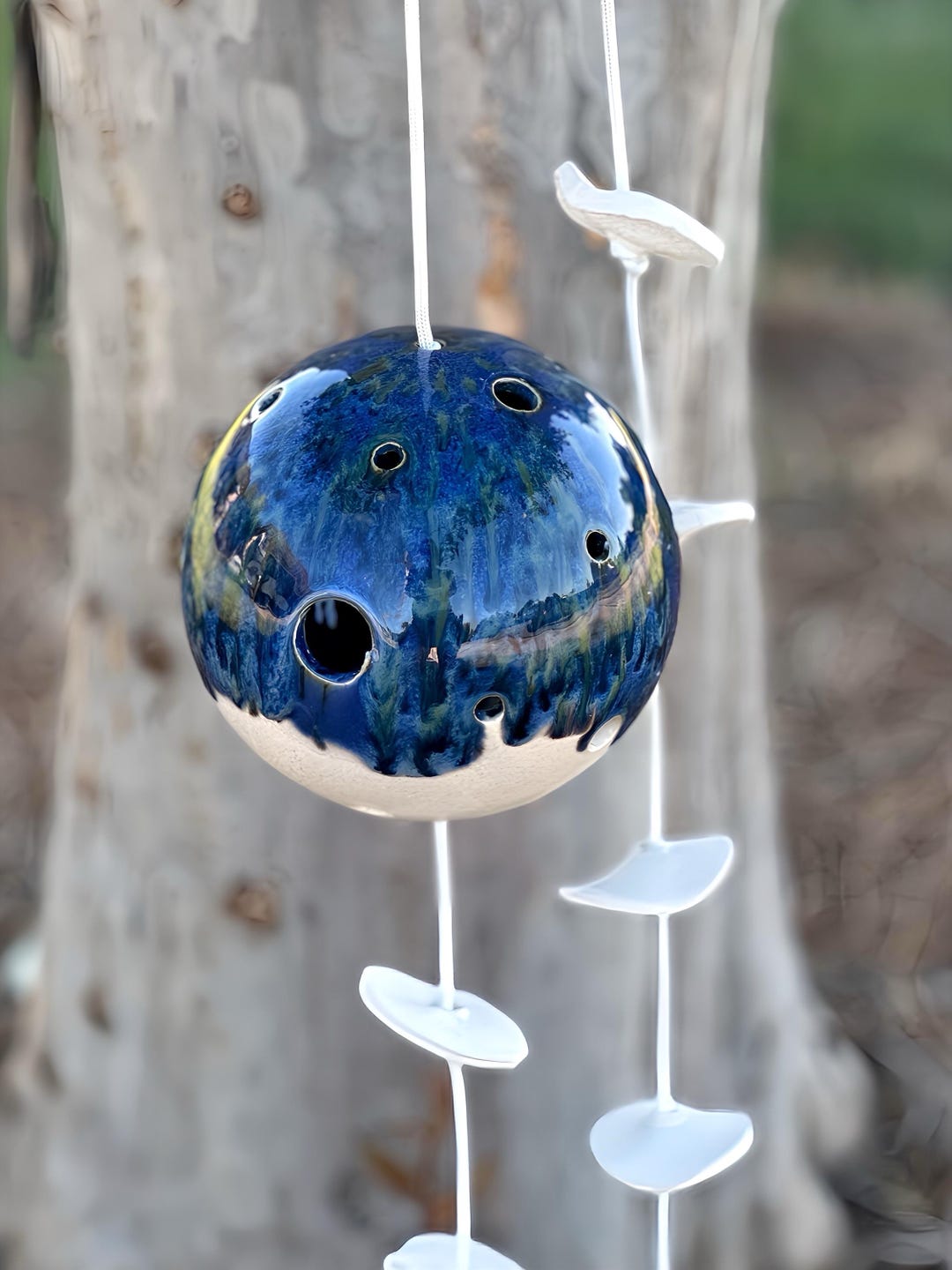 Wind-chime Gift ****DOUBLE Strand****chimes for Outdoors-decorative ...