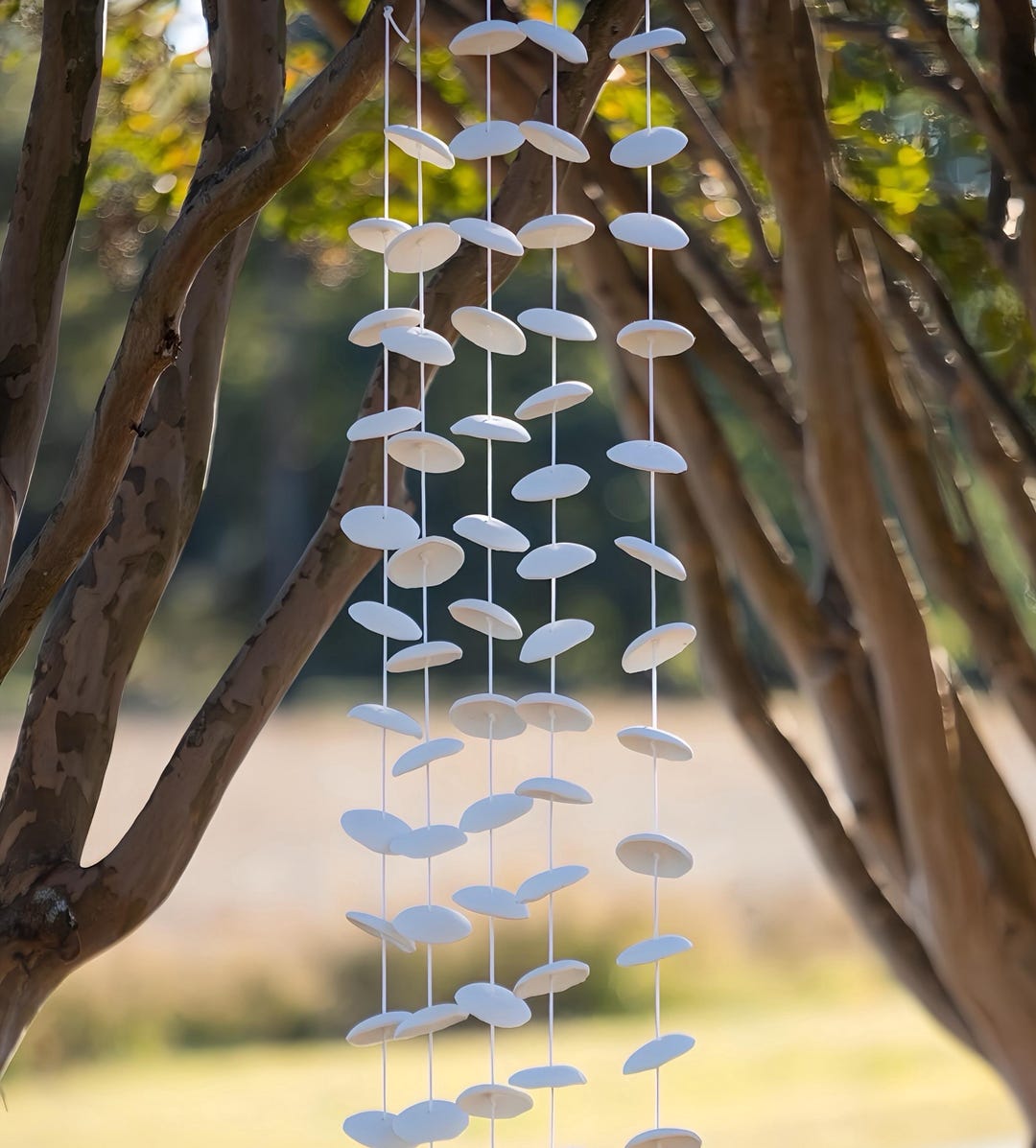Ceramic Wind Chime Bells by Poor House Pottery*****single STRAND ...