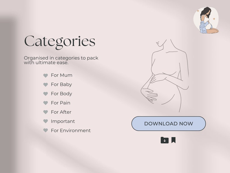 Hospital Birth Checklist by Birth Doula, Digital A4 Size, Printable - Etsy