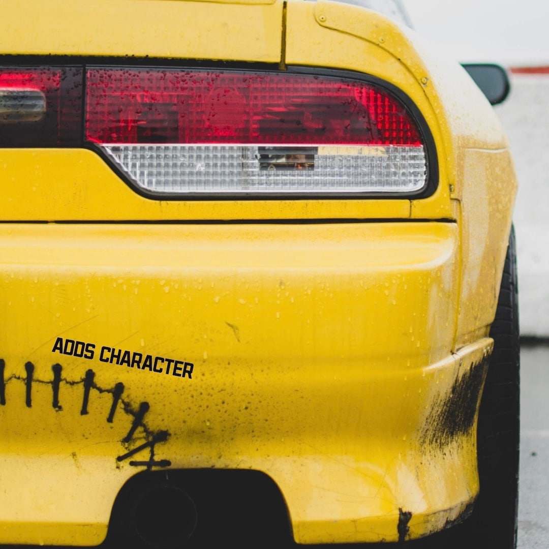 Adds Character Decal. ( Vinyl Decal / Car Decal / JDM Drift Euro Stance ...