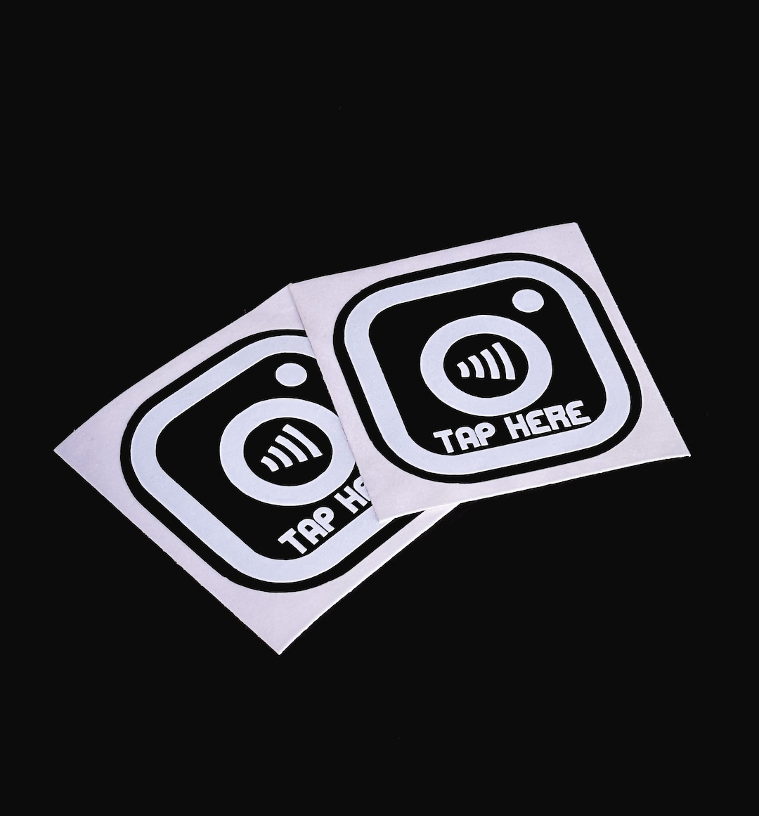 NFC Instagram Decal. Instagram Car Decal / Instagram Business ...