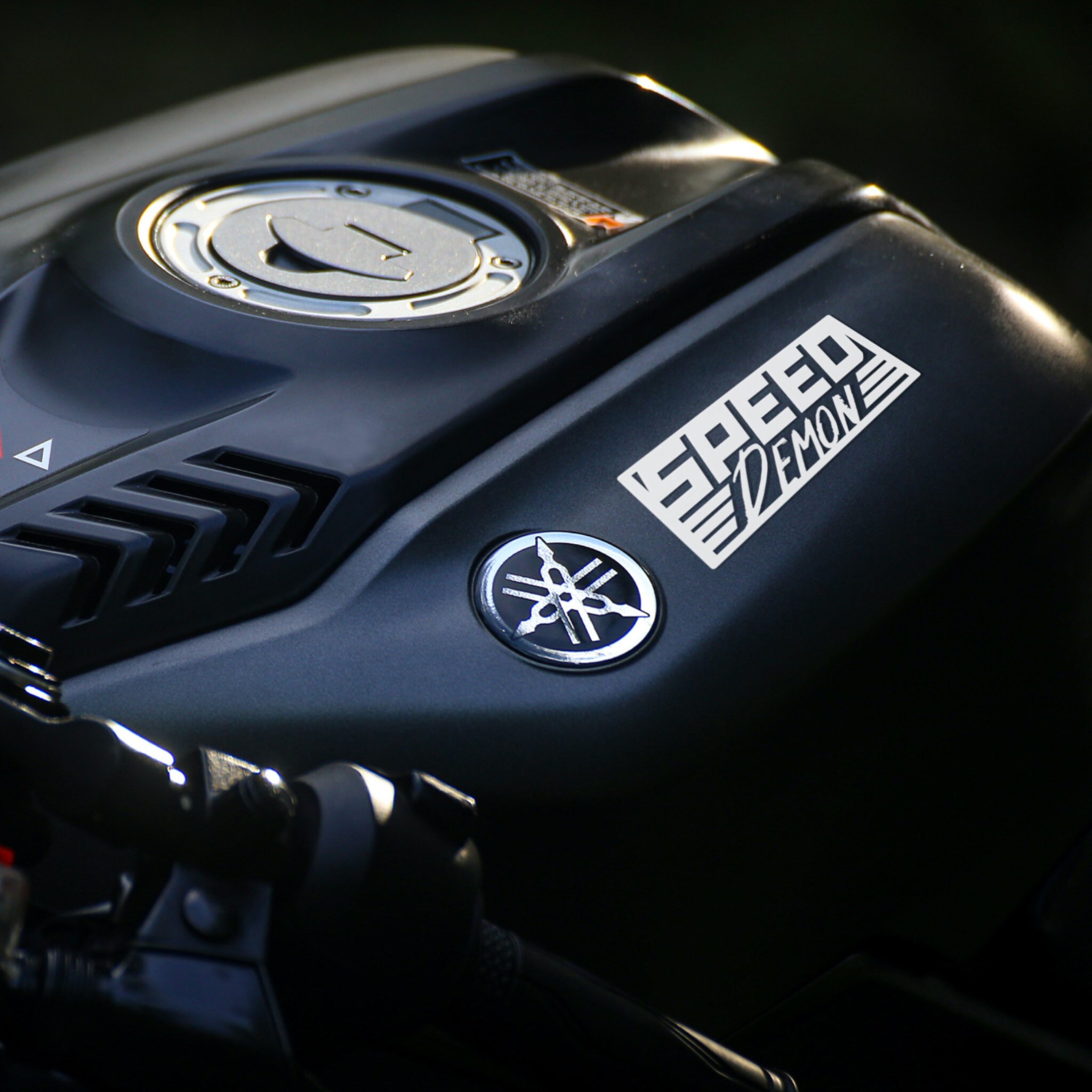 Speed Demon Vinyl Decal. Motorcycle Sticker // Sport Bike Decal // Car ...