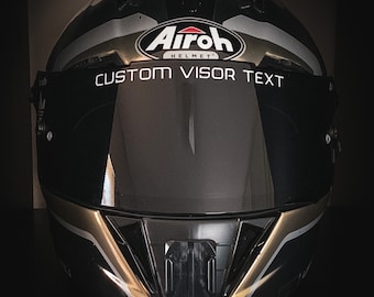 Helmet Visor Sticker - Etsy