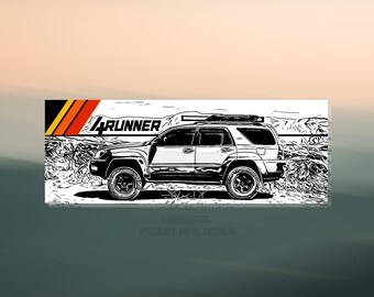 4th Gen 4runner Decal - Etsy