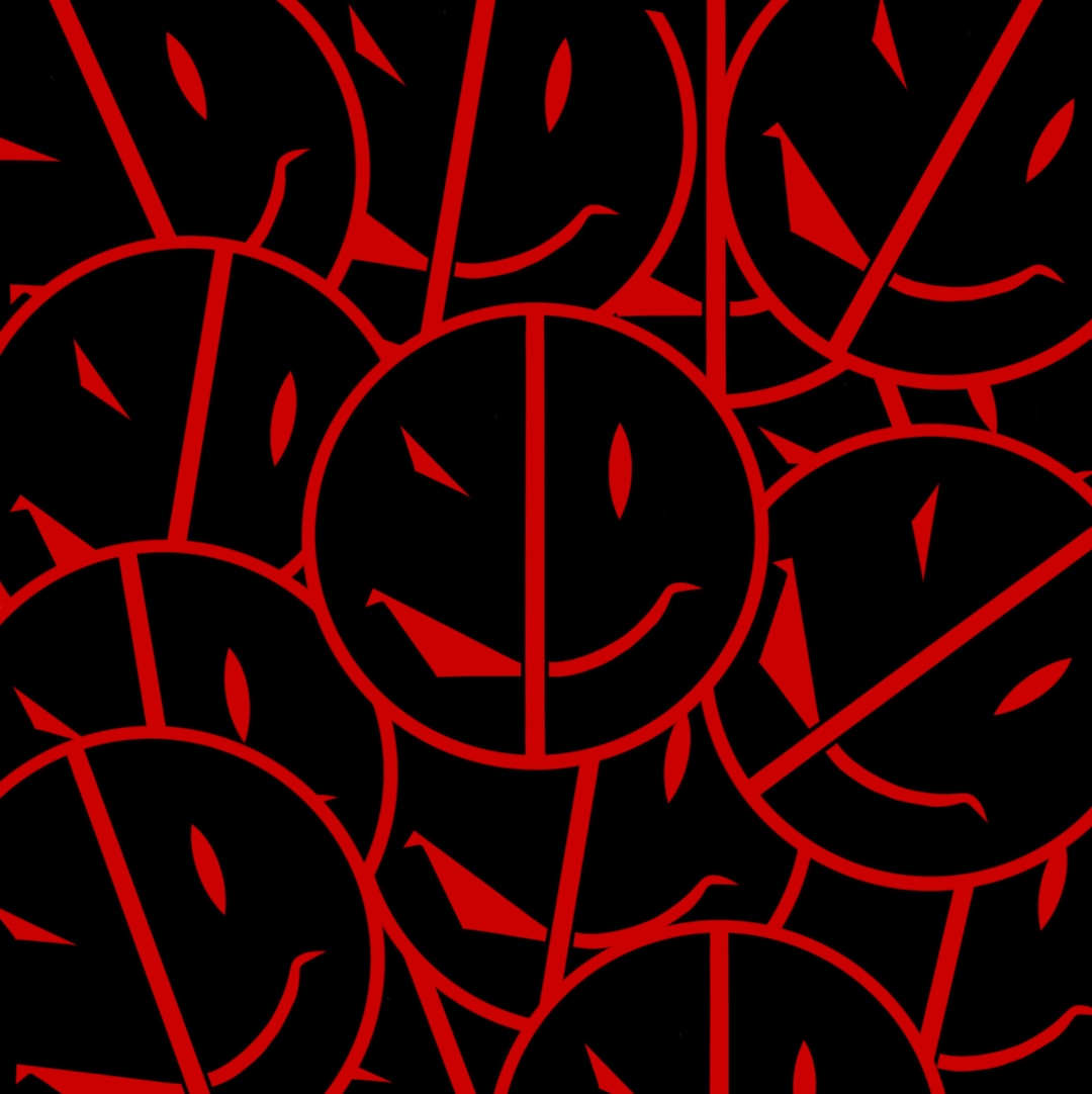 Smiley Face Decal 'halfface' Vinyl Sticker. for Car Window ...