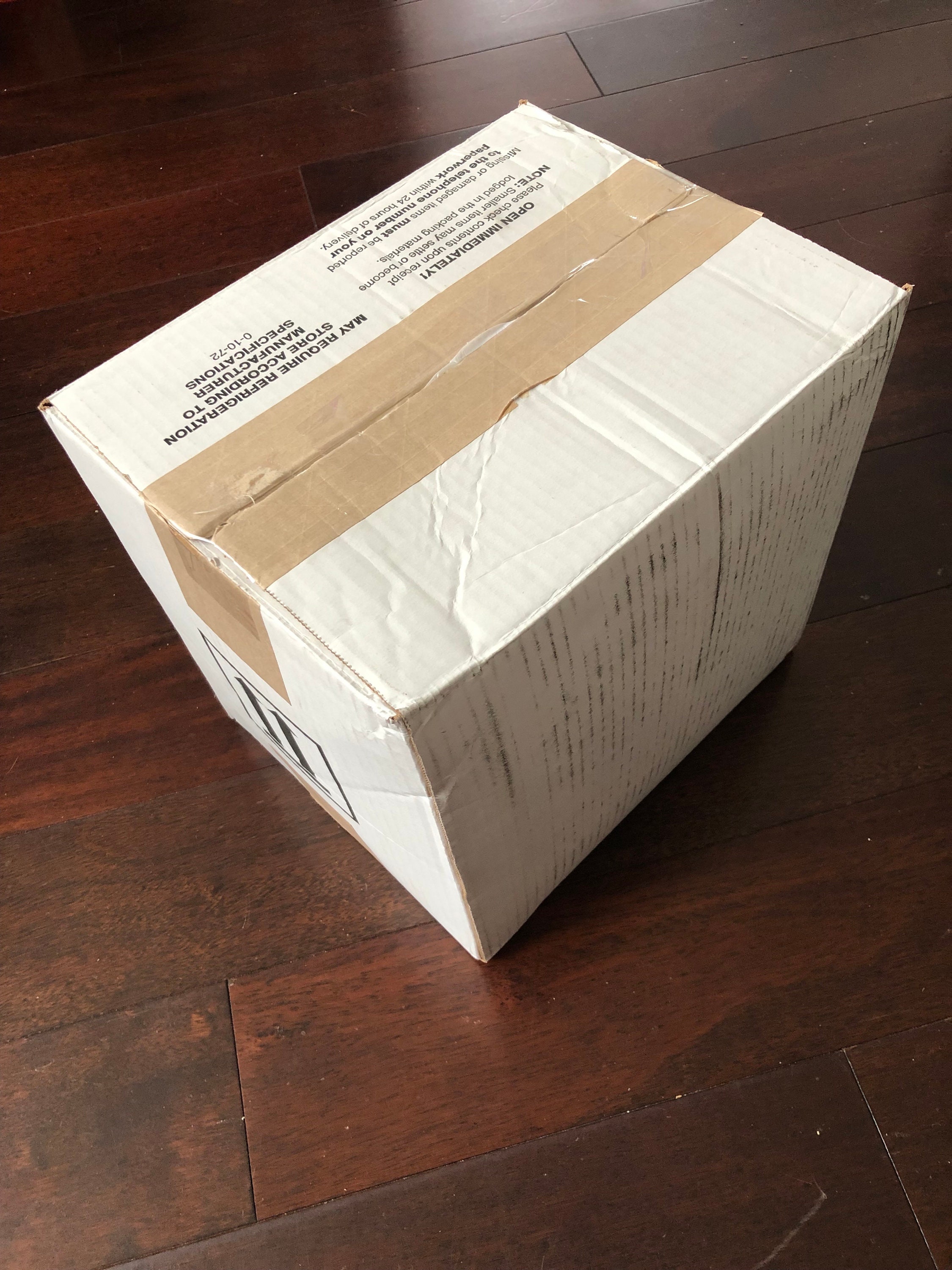 Insulated Shipping Box Styrofoam Alternative Biodegradable 10x10x8 Ext ...