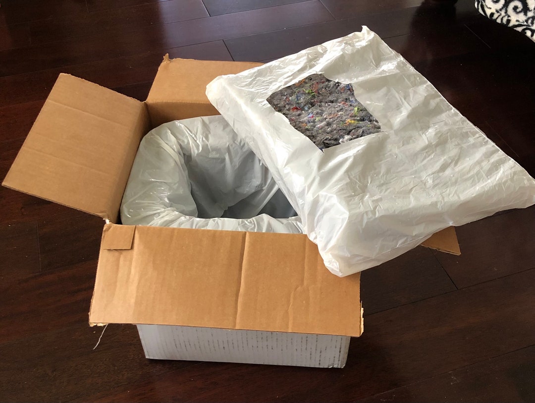 Insulated Shipping Box Styrofoam Alternative Biodegradable 10x10x8 Ext ...