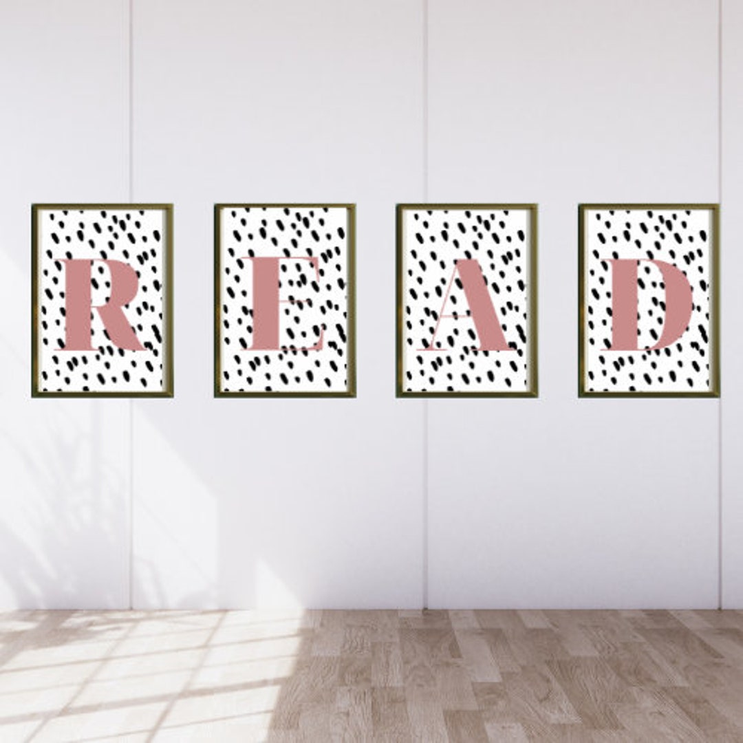 Spotty Classroom Decor, Reading Nook Poster, Read Poster, Classroom ...