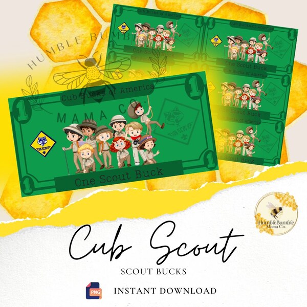 Cub Scout Printables - Etsy