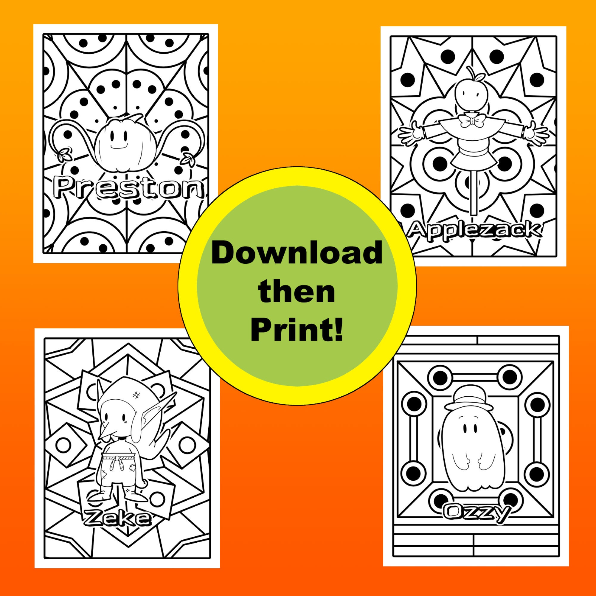 Printable Halloween Coloring Pages for Kids | Coloring Sheets | Kids ...