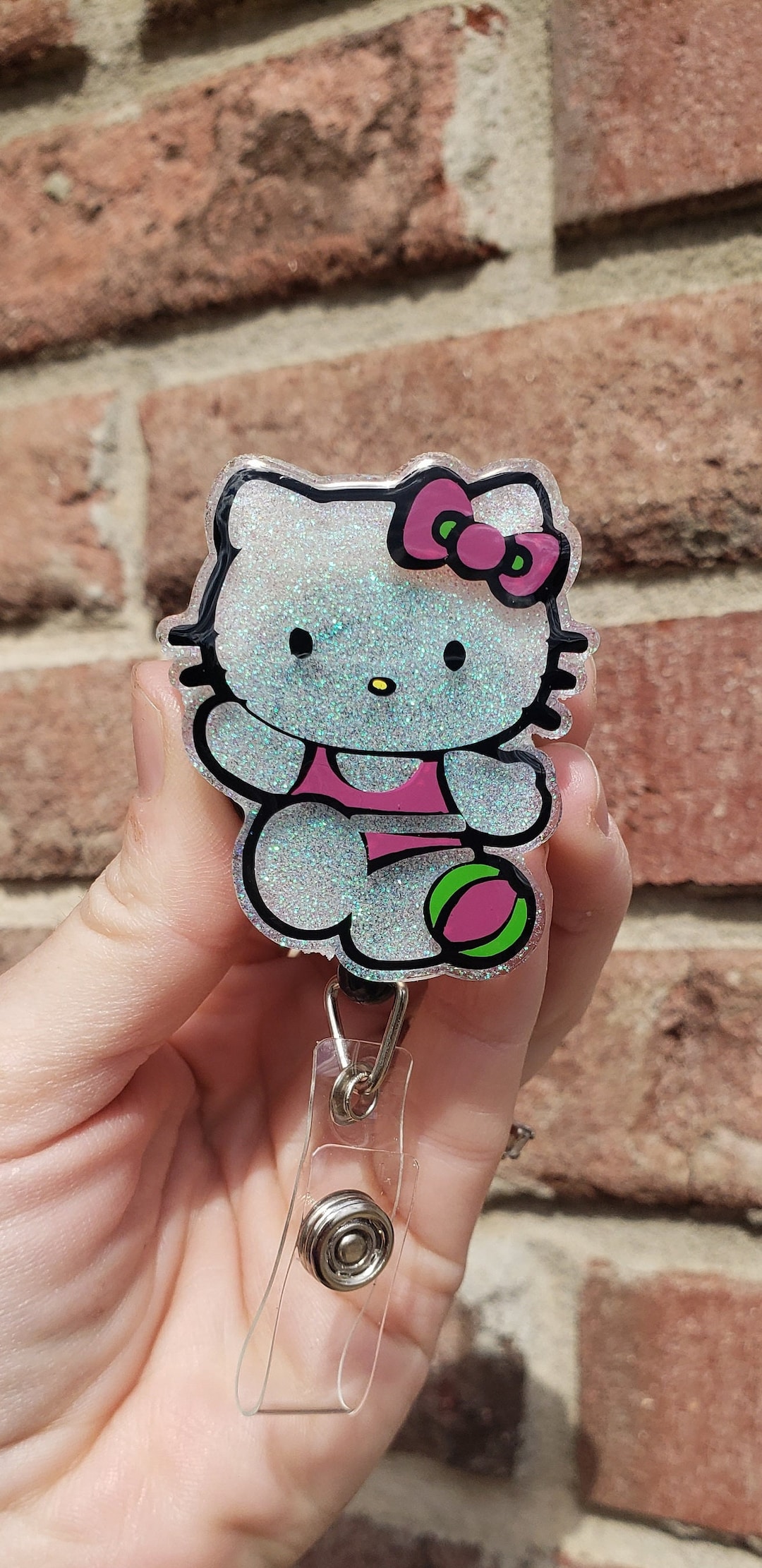 Hello Kitty Summer Badge Reel - Etsy