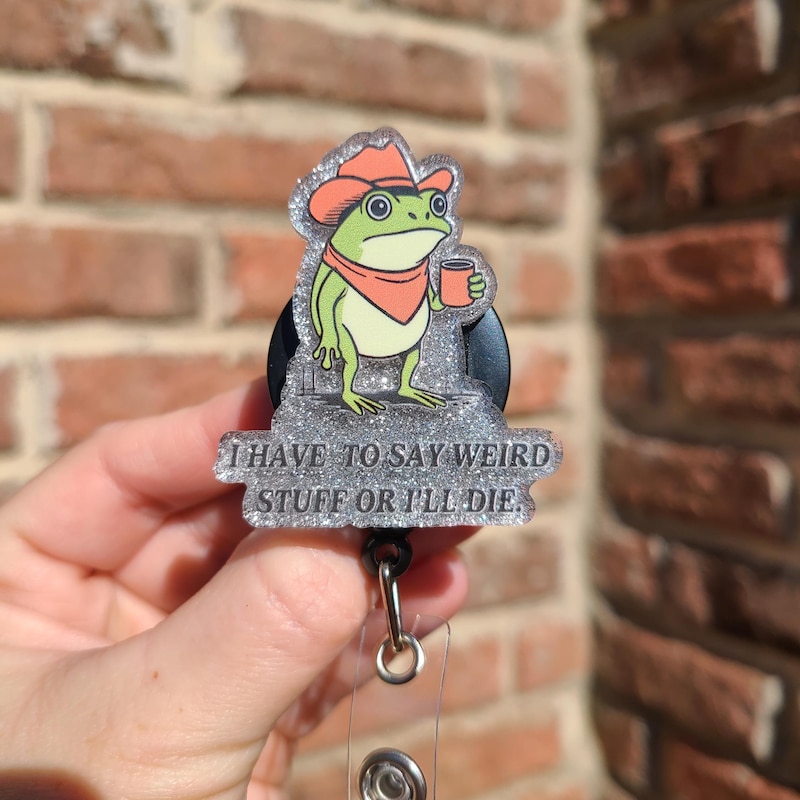 Button Badge Weird - Etsy