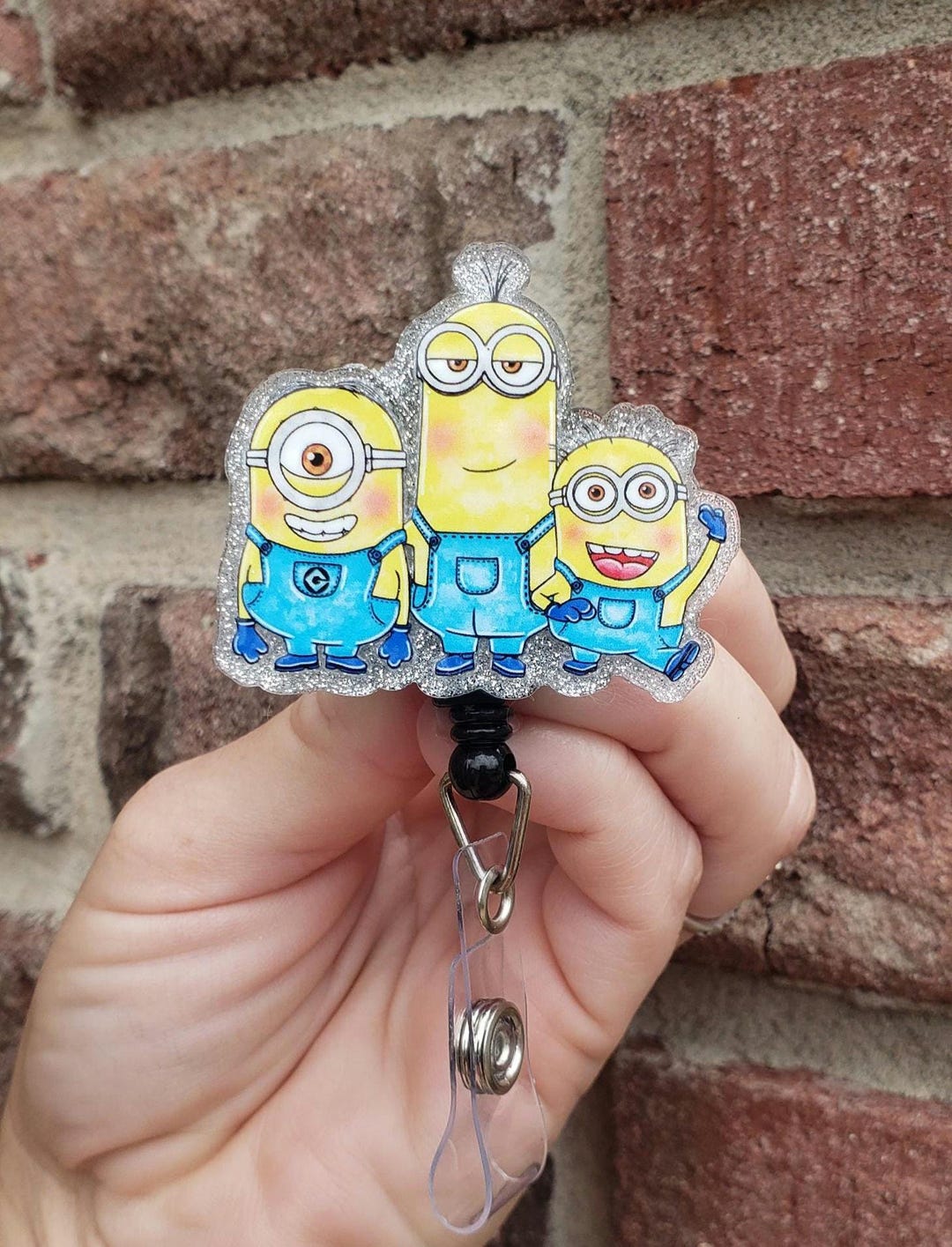 Minions Badge Reel - Etsy