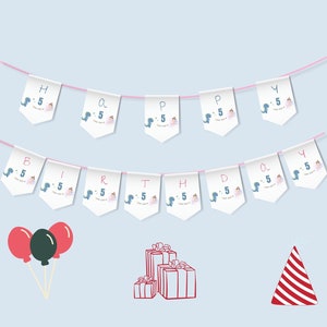 Twin Birthday Bundle, Boy/girl Twin Birthday Bundle,sibling Birthday ...