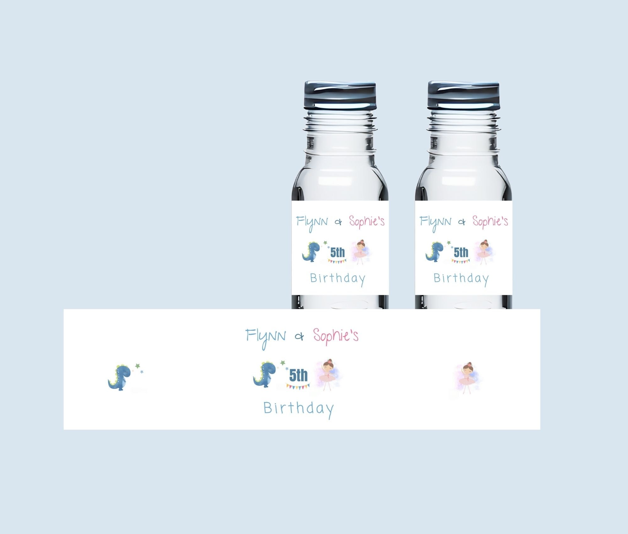 Twin Birthday Bundle, Boy/girl Twin Birthday Bundle,sibling Birthday ...