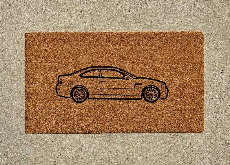 BMW E46 M3 Welcome Door Mat - Etsy