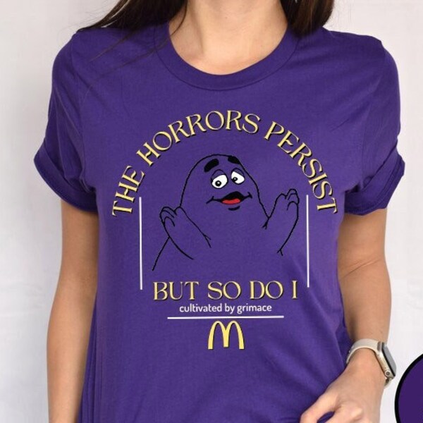 Grimace Meme Shirt - Etsy UK