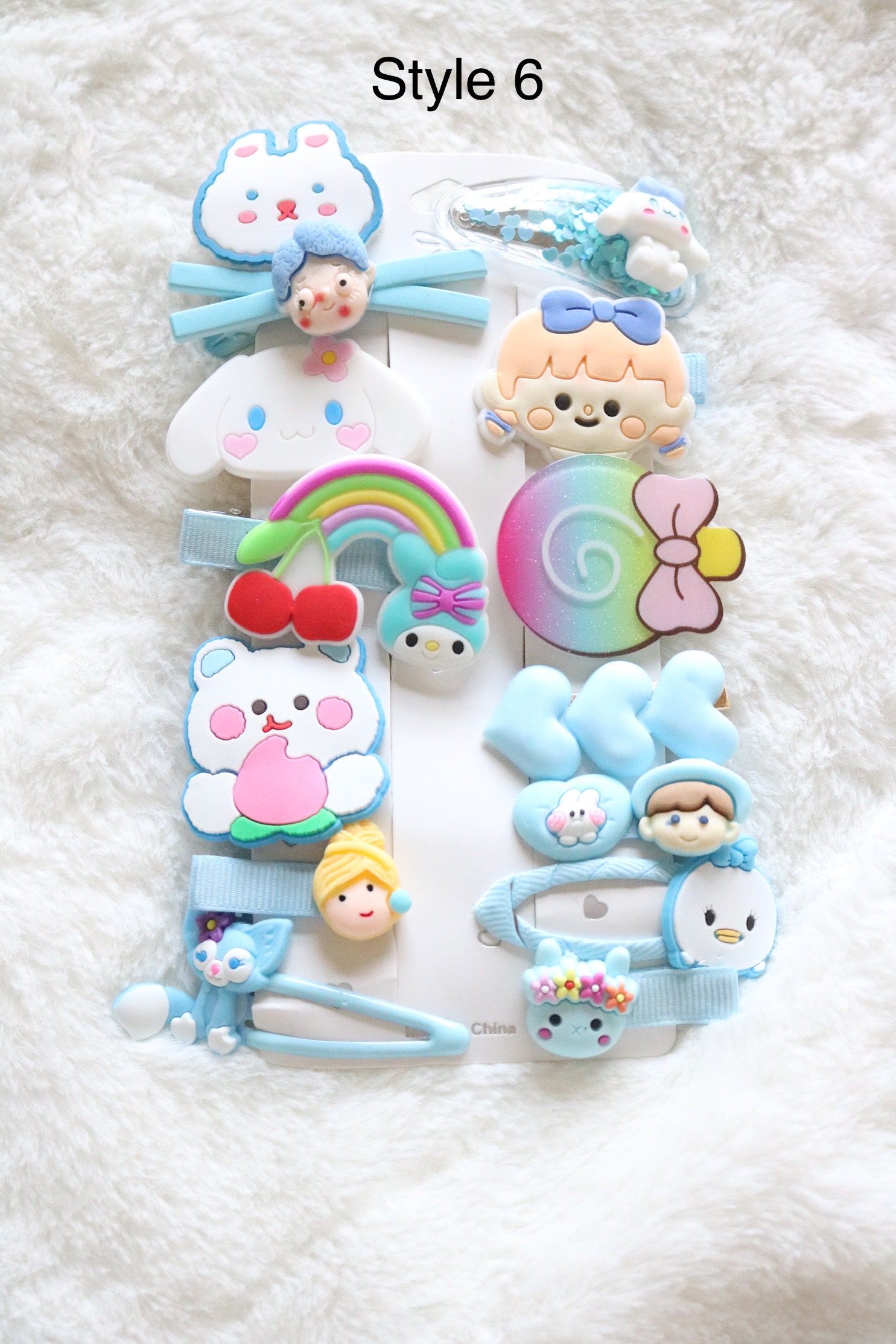 Kids Hair Clip Set| Kids Hair Clip| 14 Pcs Hair Clip Set| Girls Hair ...