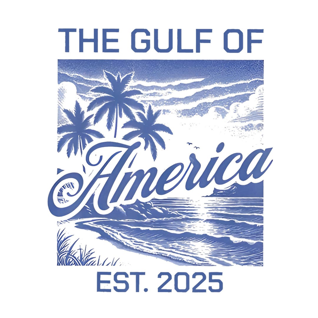 Retro Gulf of USA America Est 2025 American Flag Gulf Mexico, Gulf Name ...