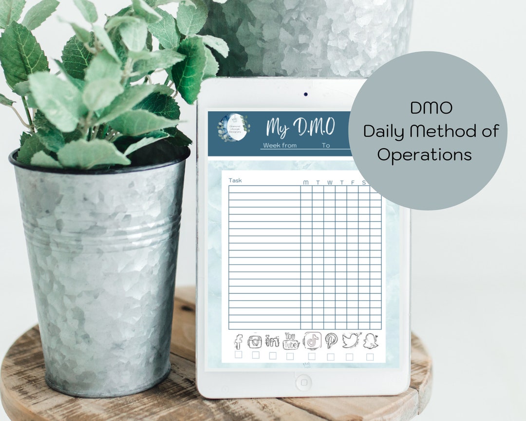 DLD Daily Worksheets - Etsy