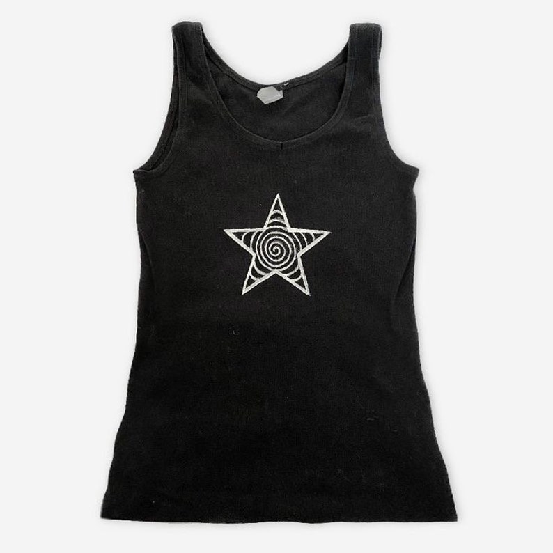 Star Design Tank Top, | Cute Top | Cute Croptop | Graphic Top | Trendy ...