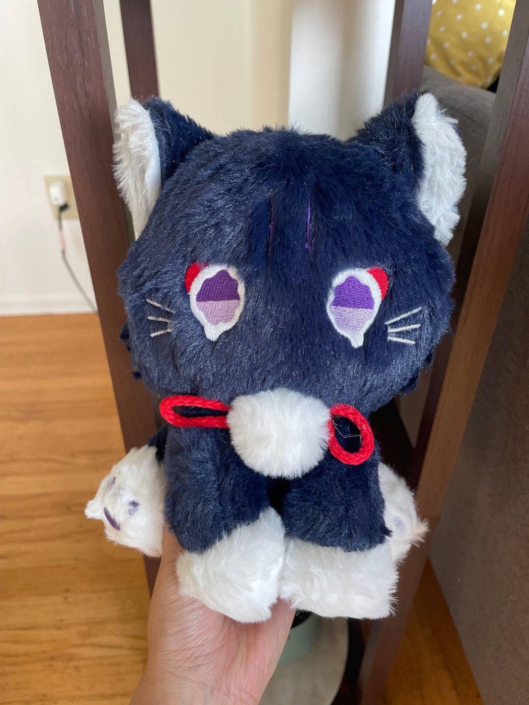 Genshin Impact: Scaramouche Cat Kawaii Plush New 7.5 - Etsy