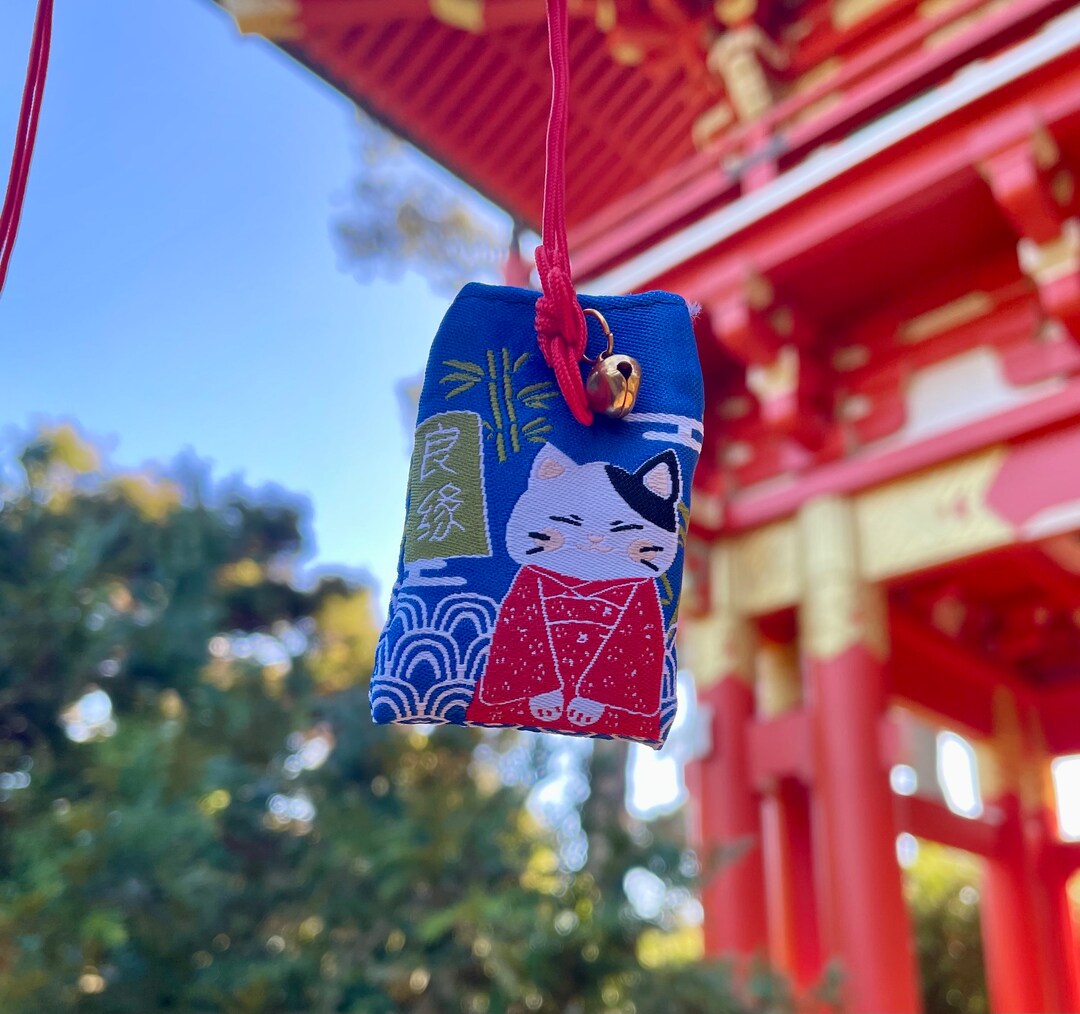 Japanese Omamori Charm for Love Encounter New Talisman Amulet Car ...